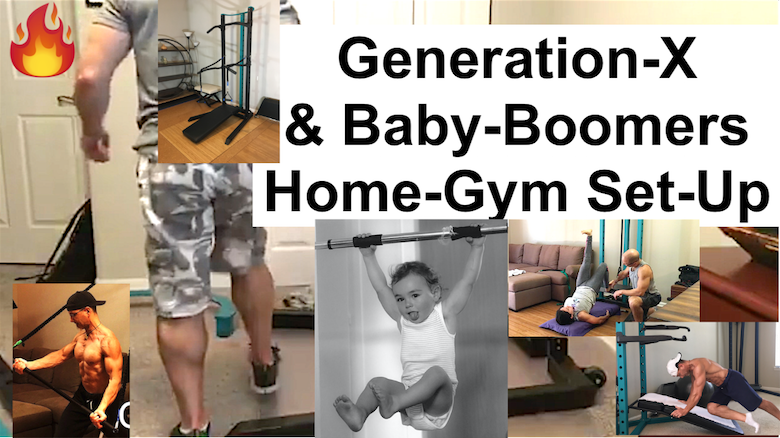 Home-Gym Set-Up for Generation X and Baby Boomers: Bodyweight Home-Gym ...